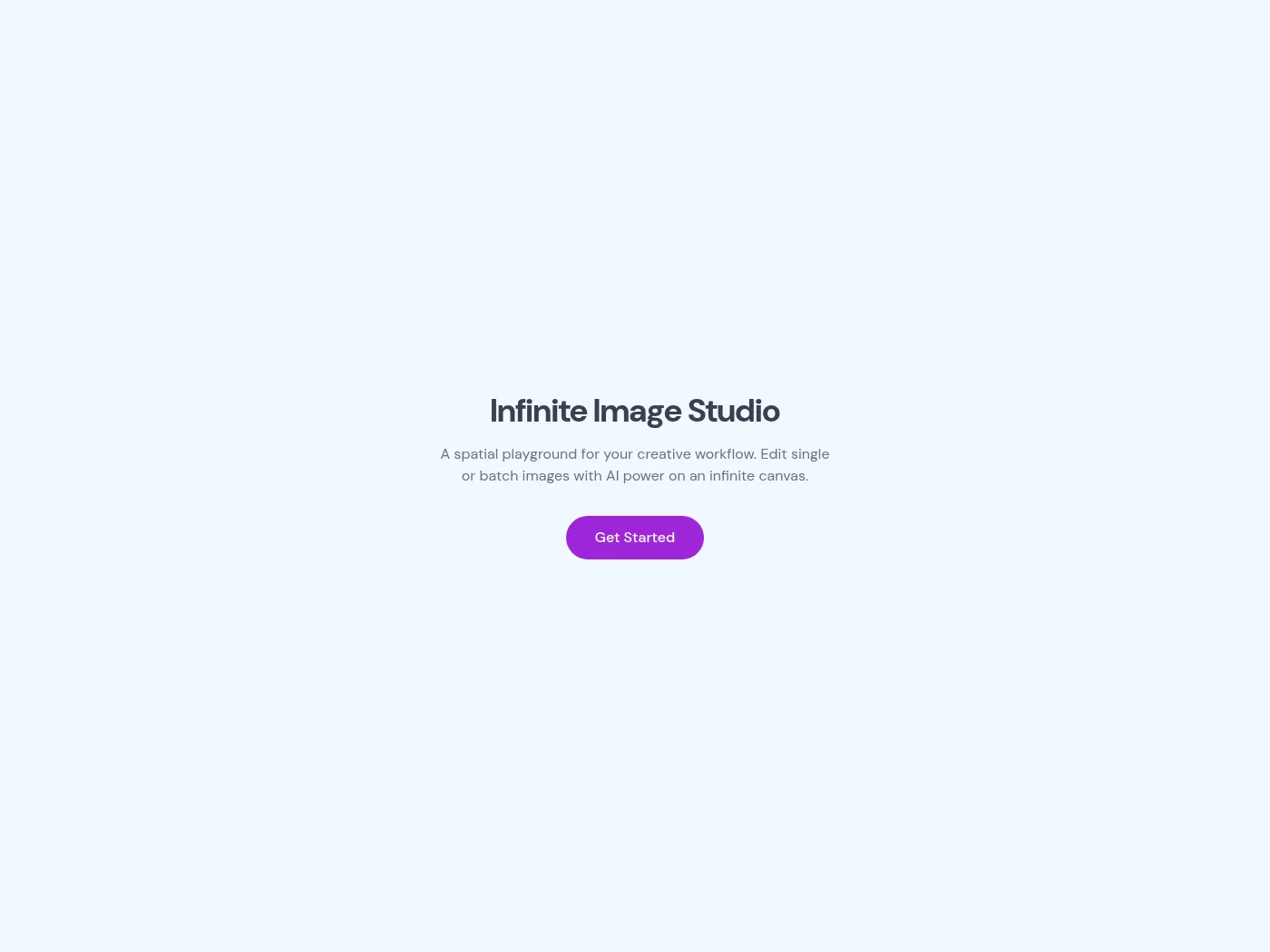 Infinite Image Studio