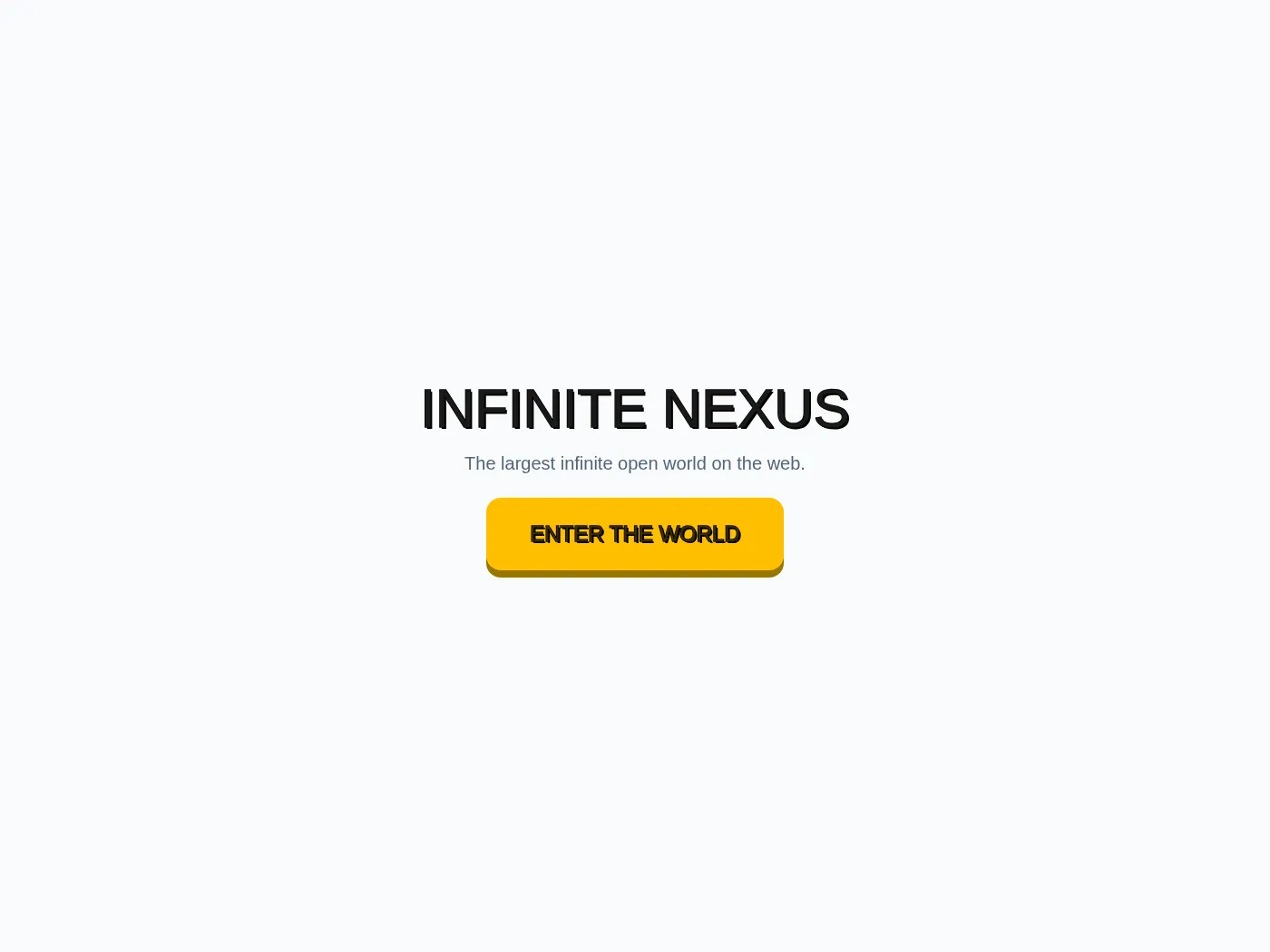 Infinite Open World Game