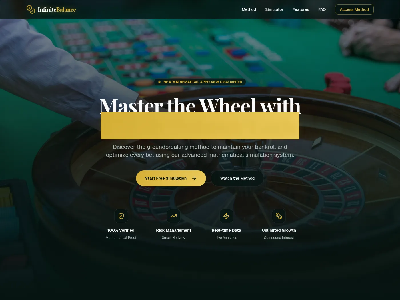Infinite Roulette Balance