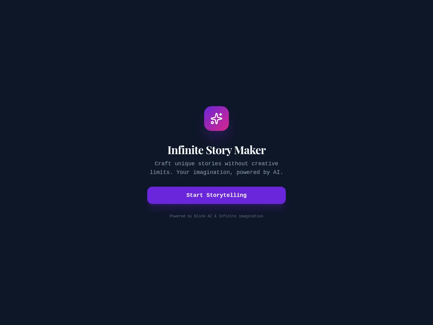 Infinite Story Maker