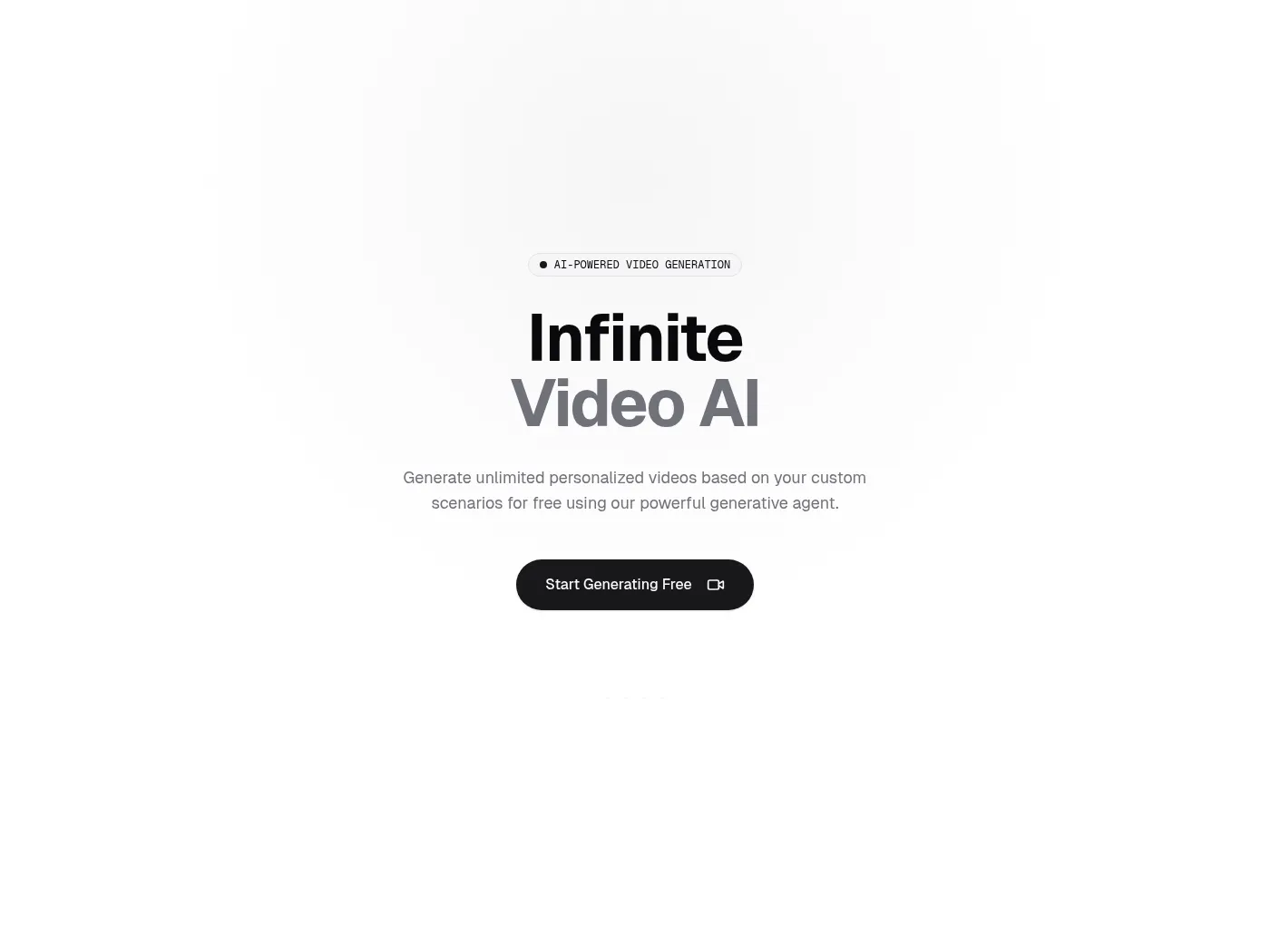 Infinite Video AI