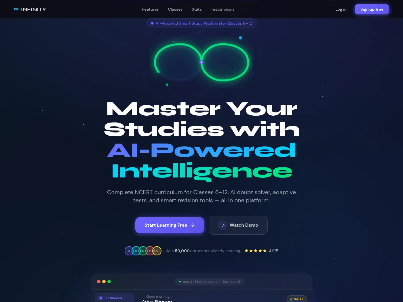 INFINITY Smart Study Platform