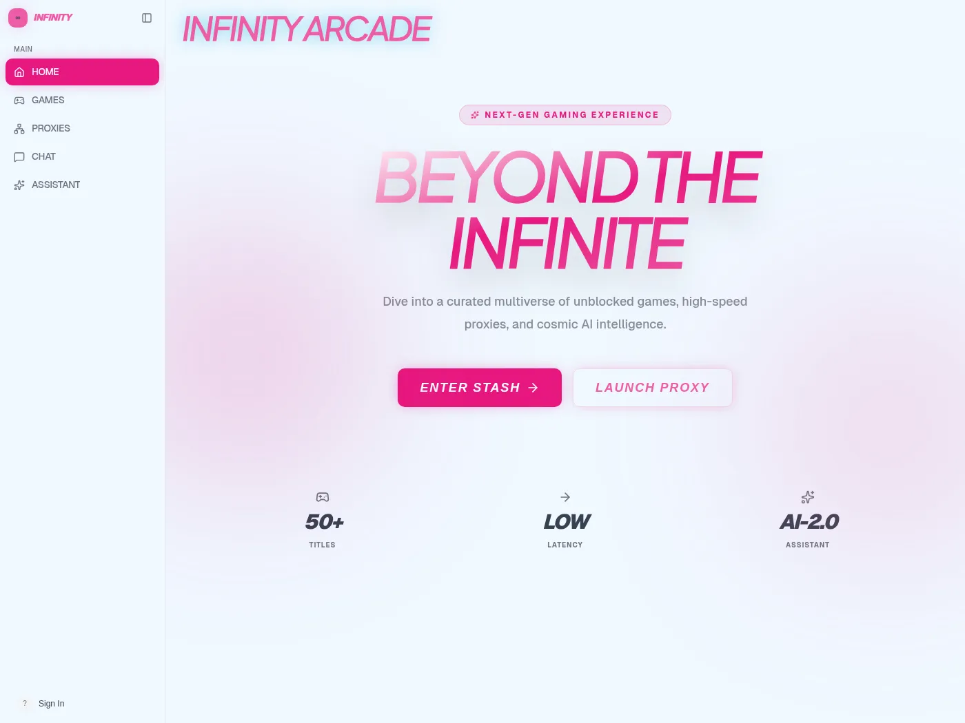 Infinity Arcade