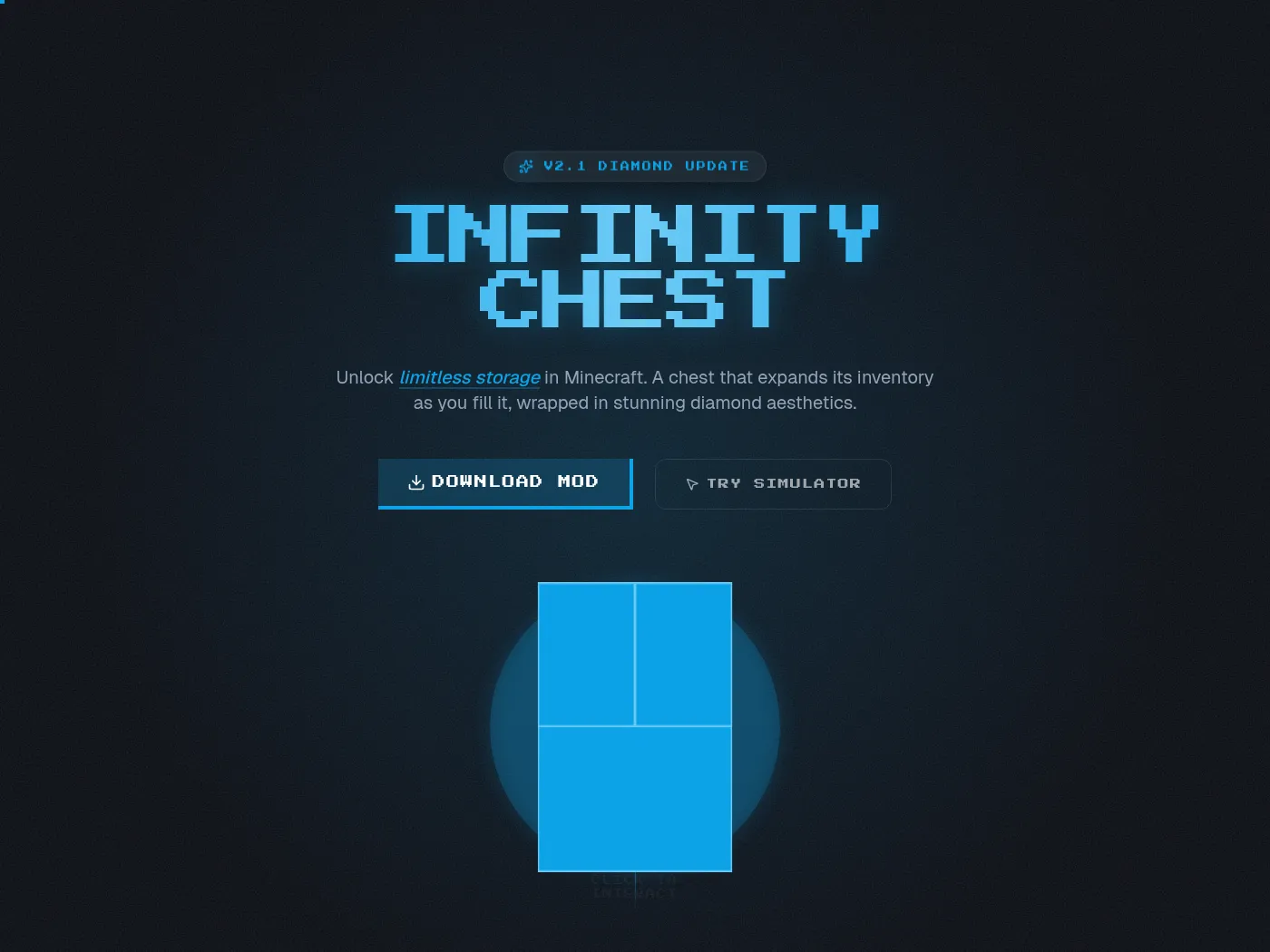 Infinity Chest Mod
