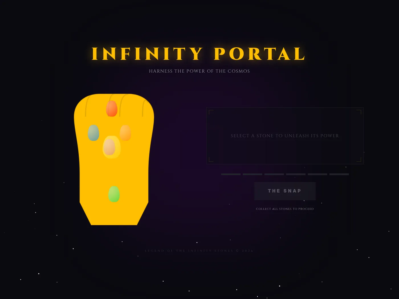 Infinity Gauntlet Portal