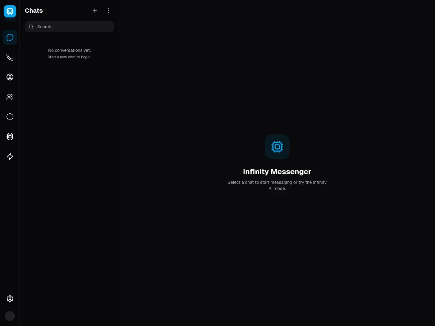 Infinity Messenger OS