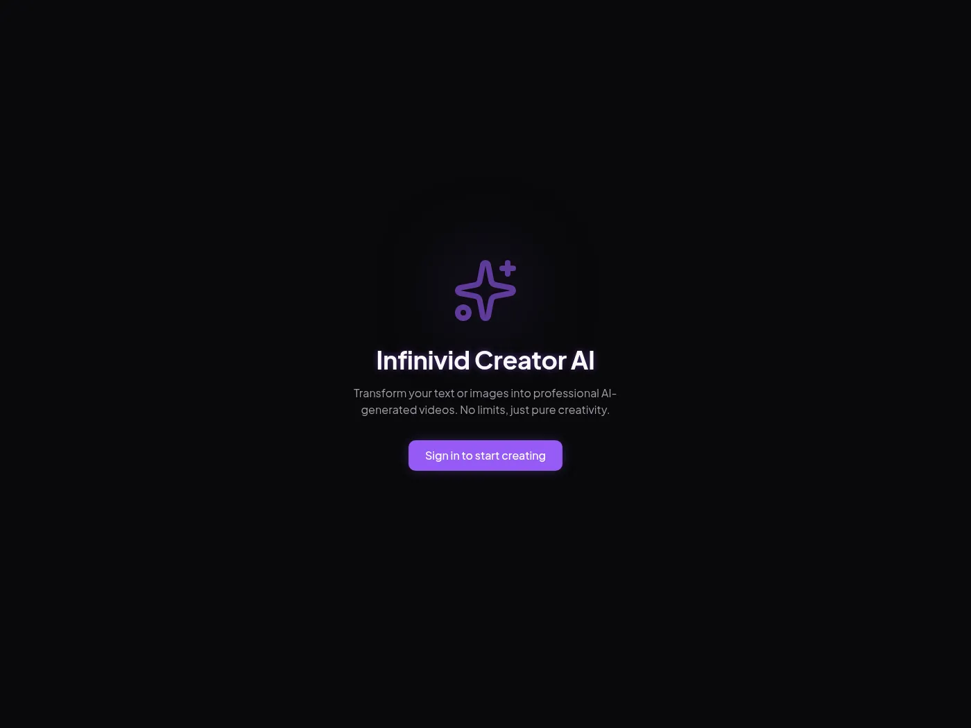 Infinivid Creator AI