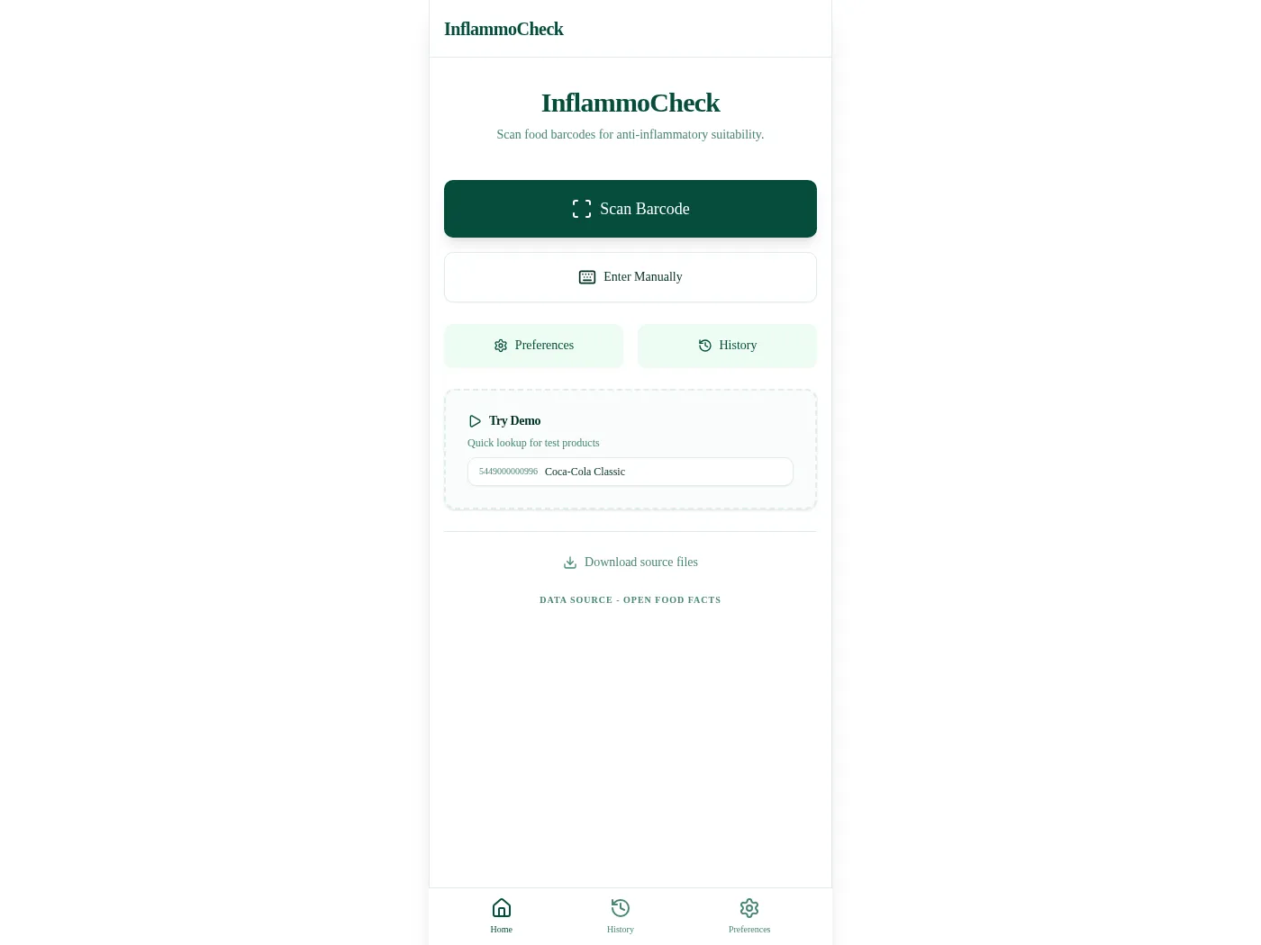 InflammoCheck PWA