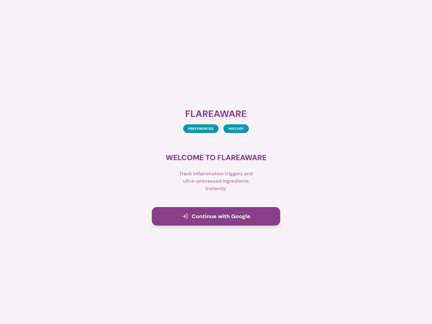 Inflammo Dashboard Clone