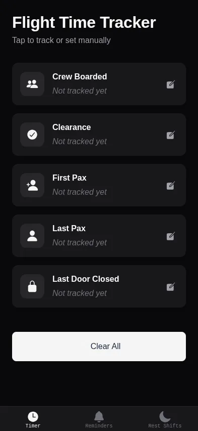 Cabin Manager Inflight App