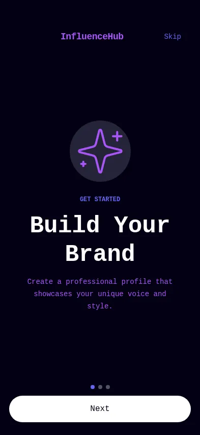 InfluenceHub Mobile