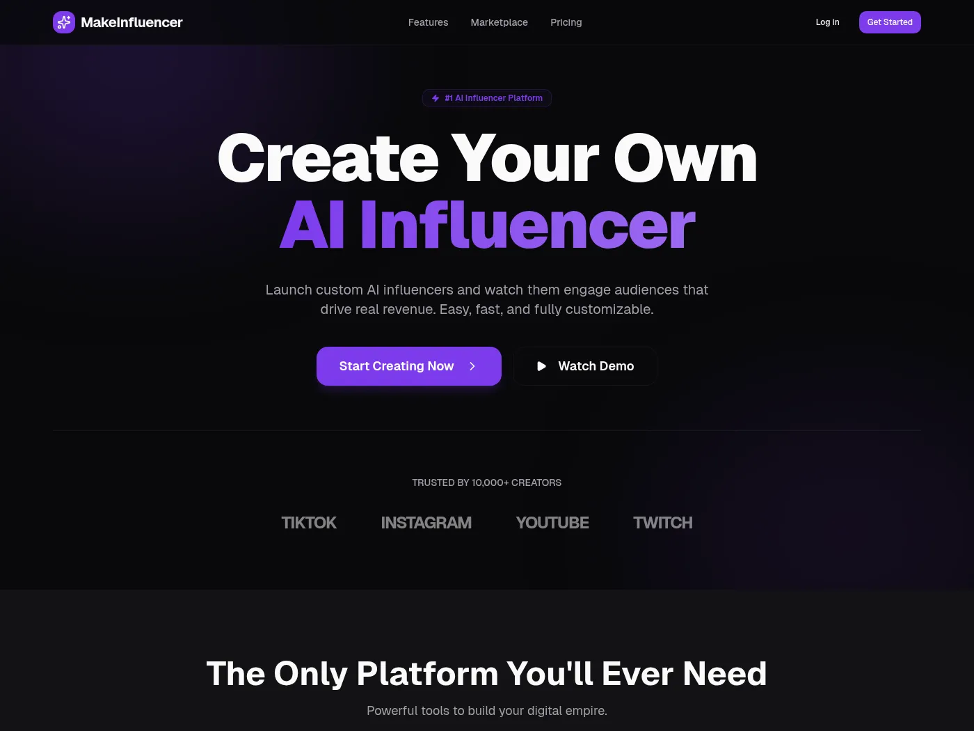 InfluencerAI Platform