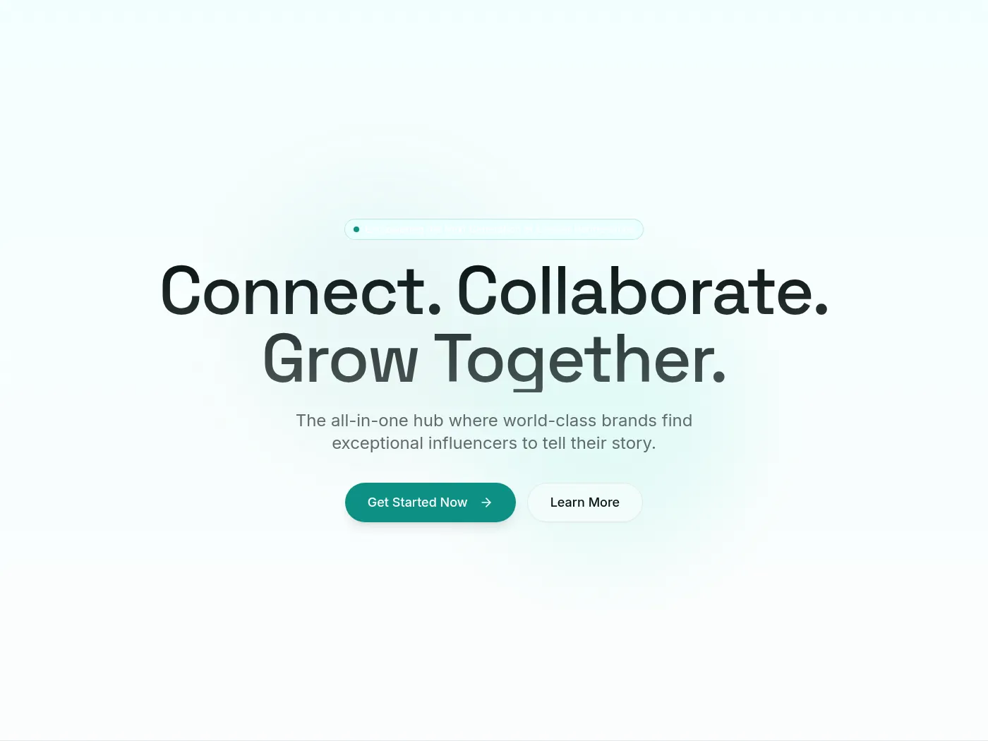 Influencer Connect Hub