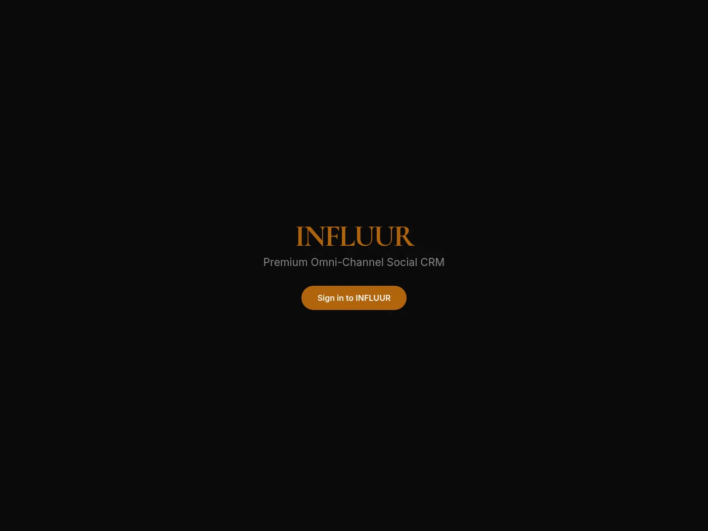 INFLUUR OmniCRM Platform