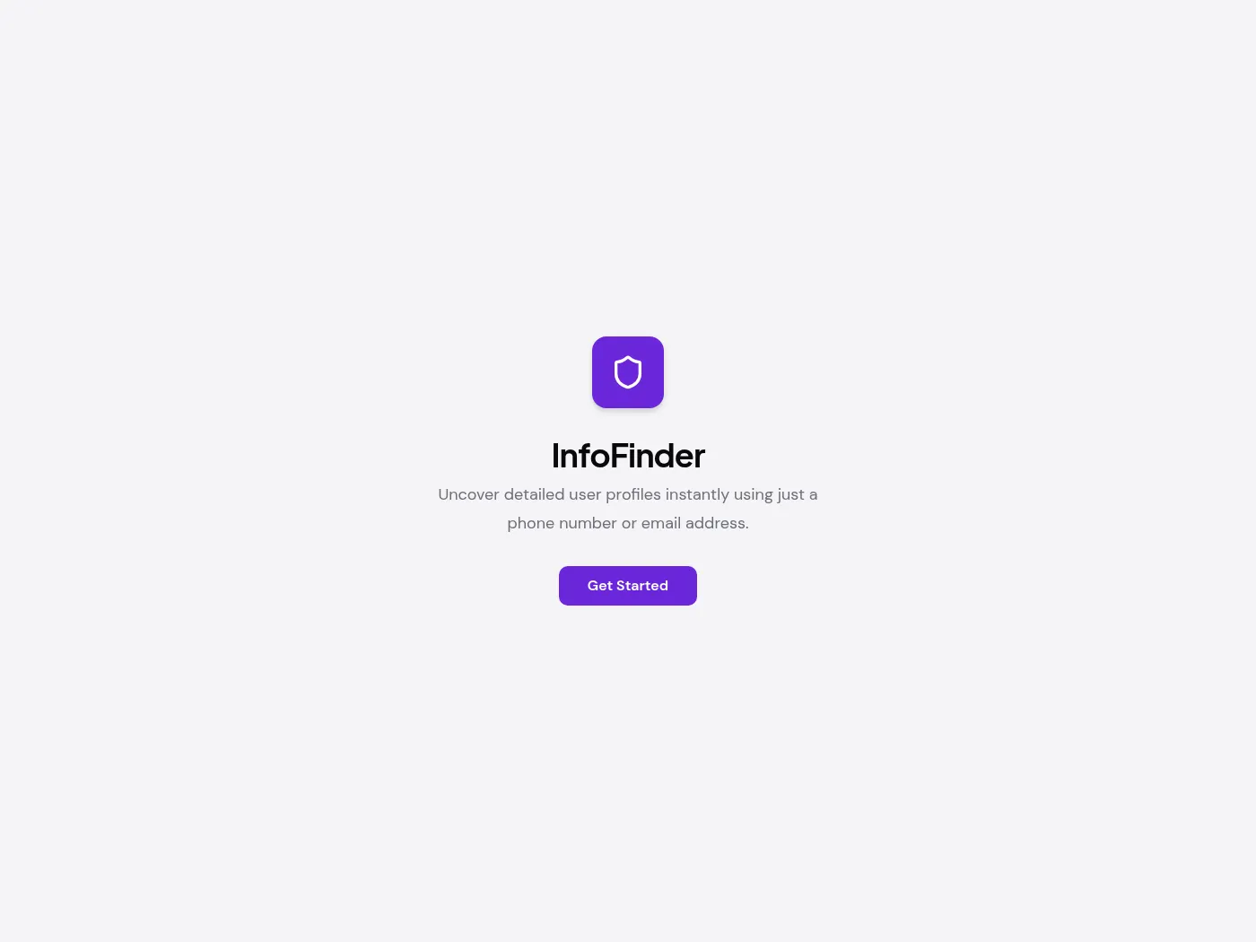 InfoFinder App