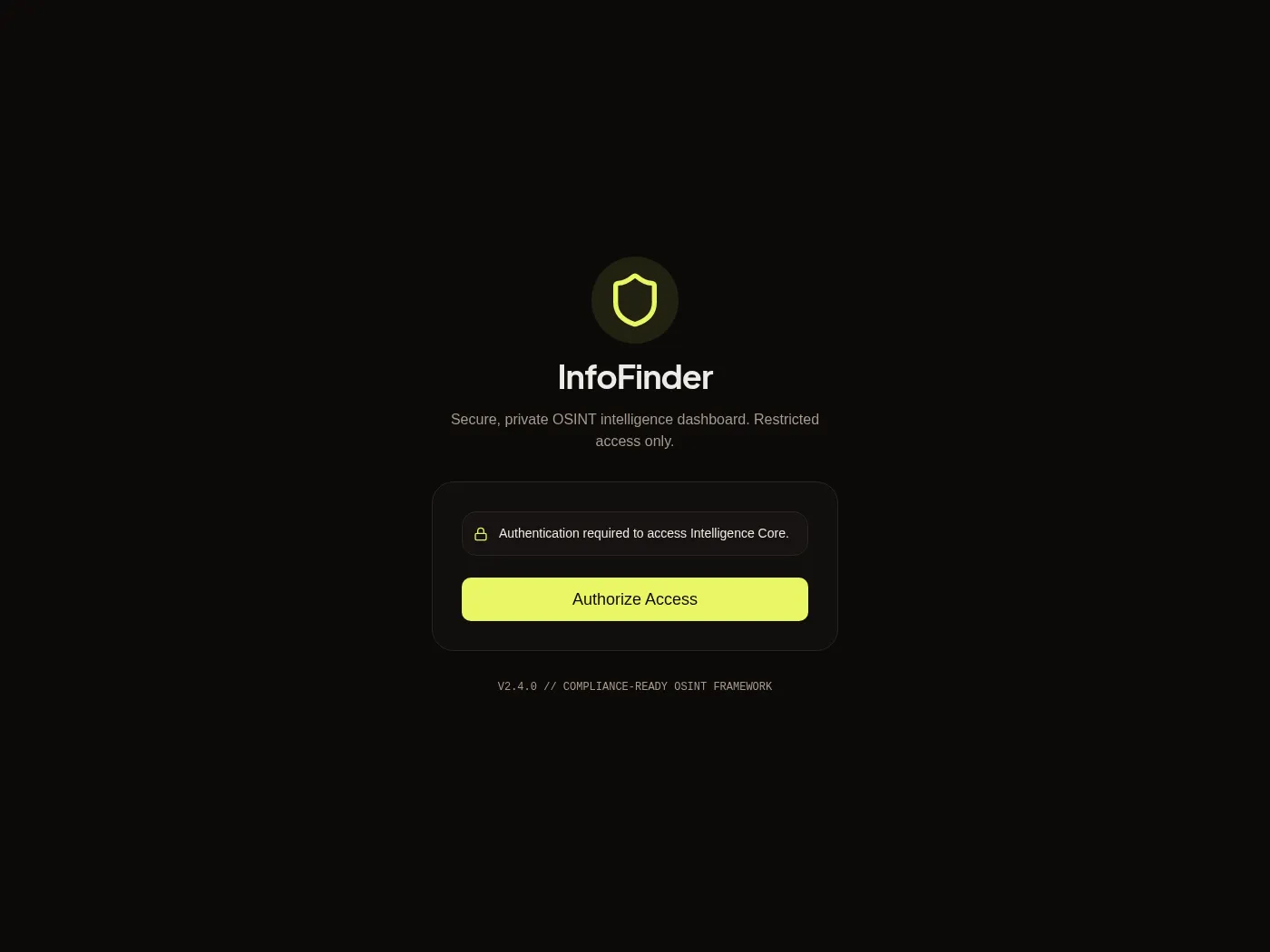InfoFinder Search App