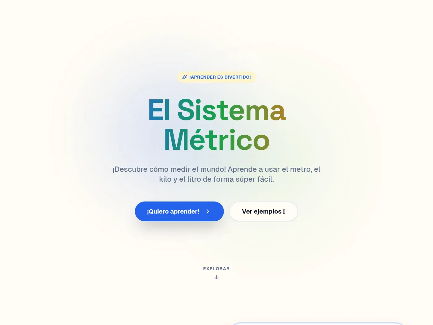 Métrico Decimal Infografía