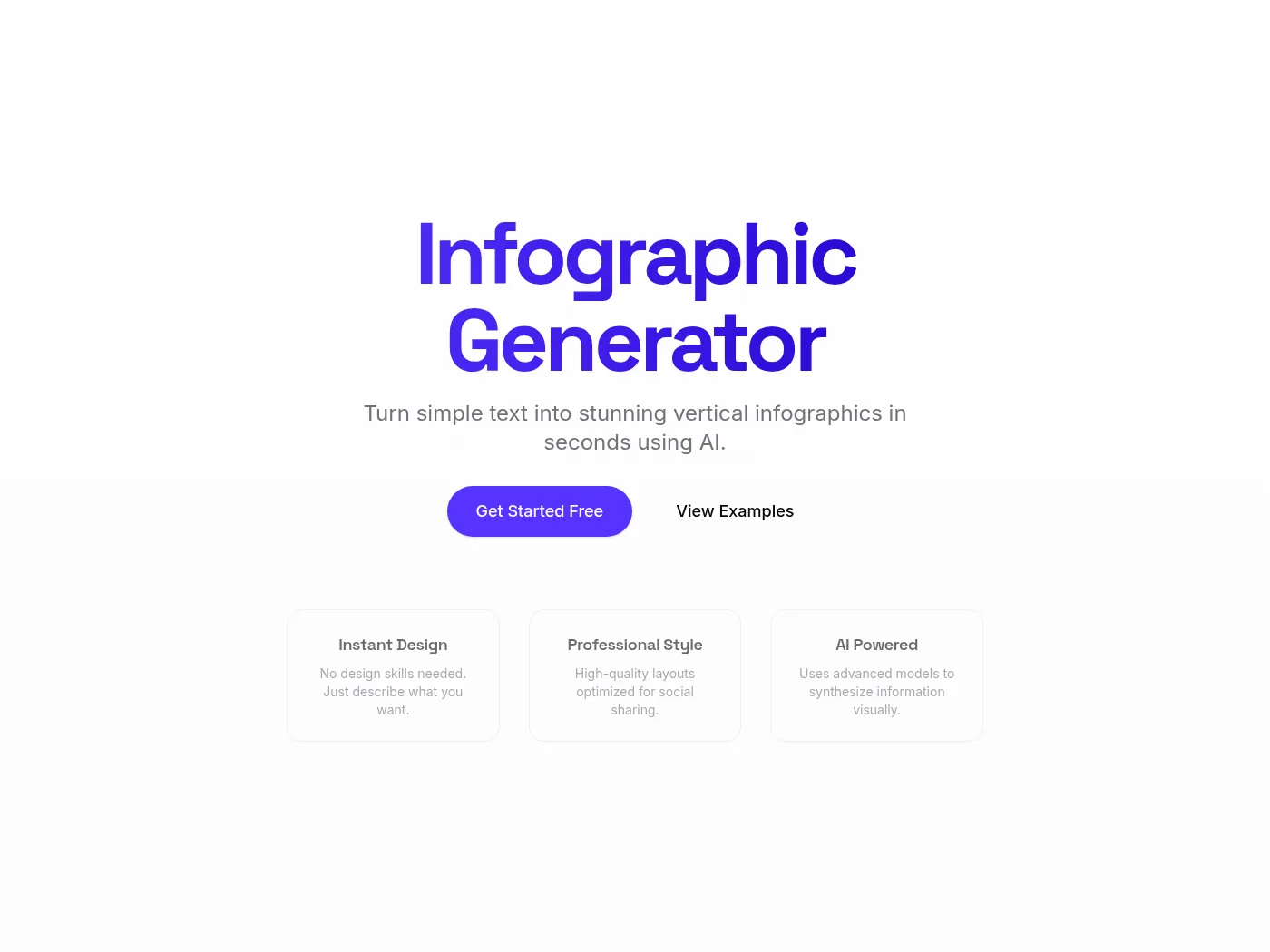 Infographic Generator