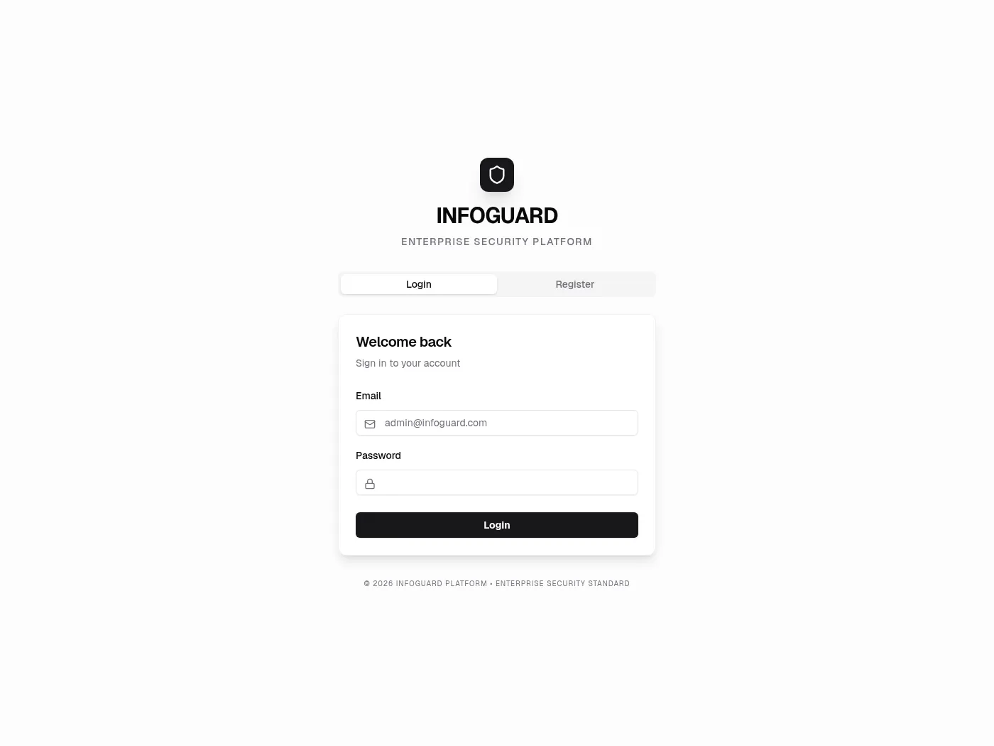 InfoGuard Platform