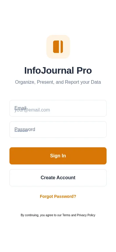 InfoJournal Pro