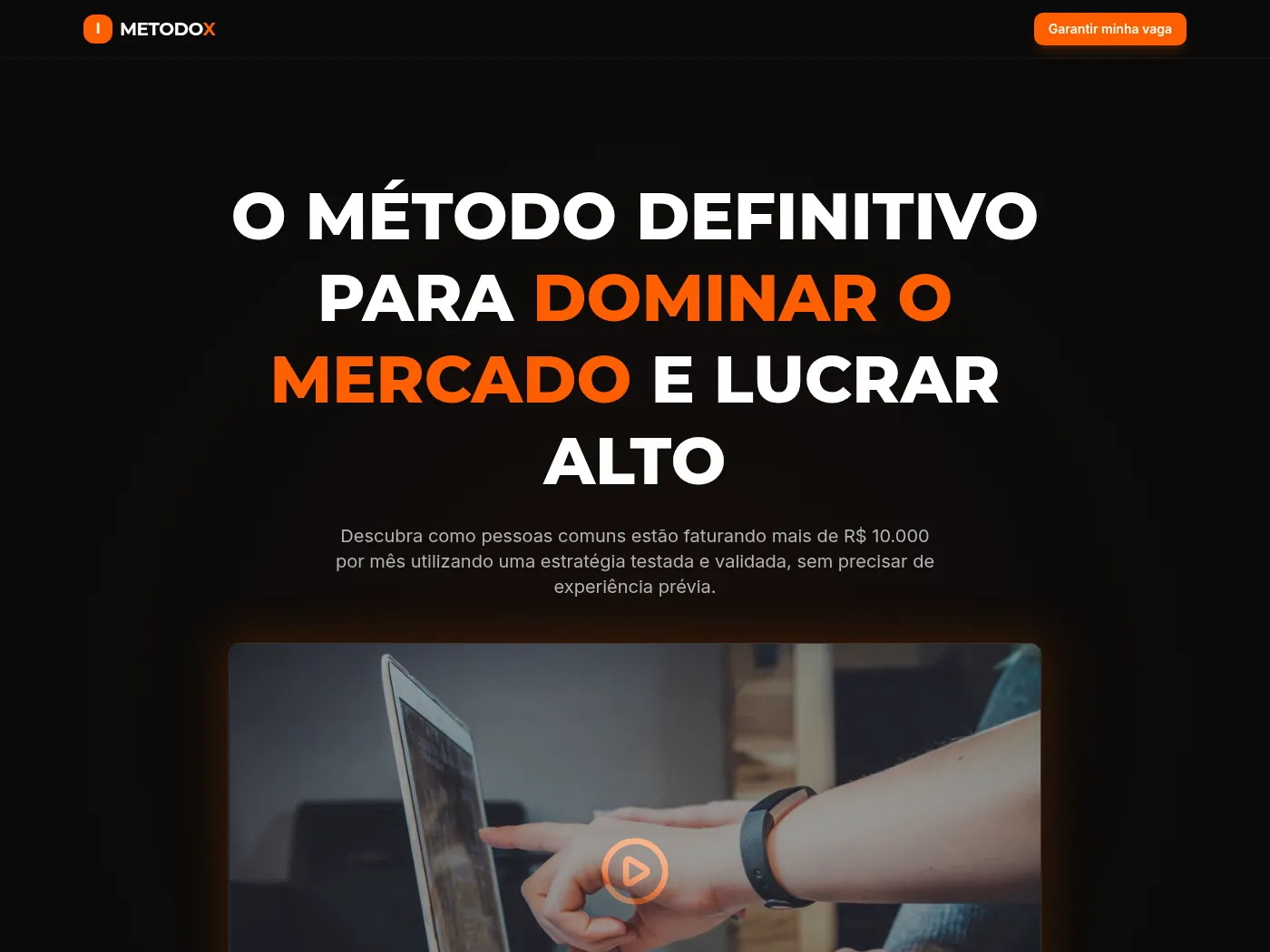 Infoproduct Conversion Page