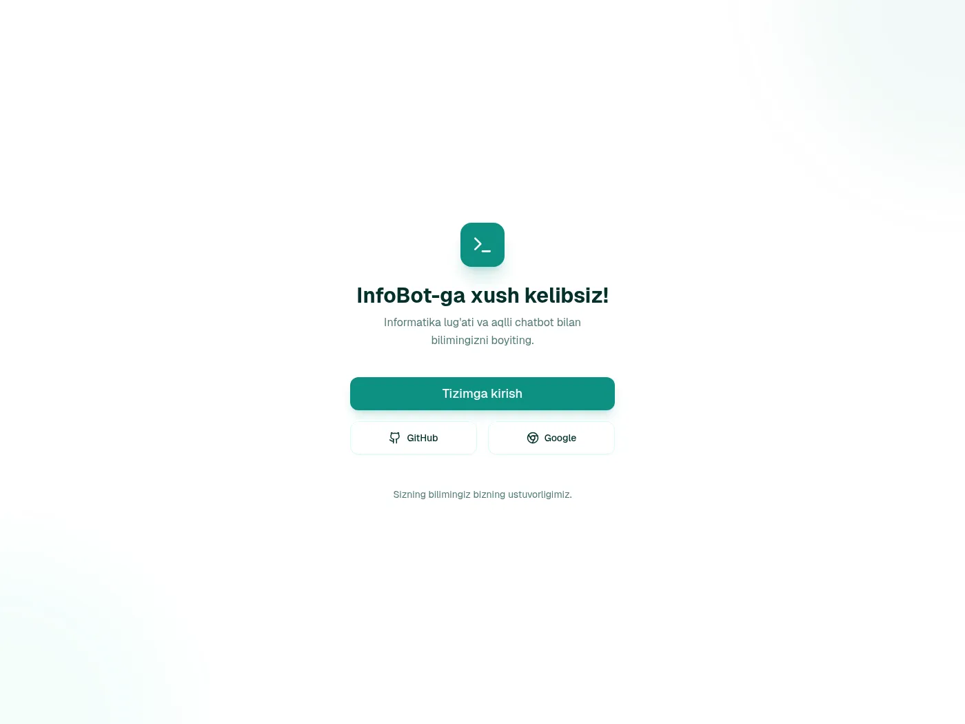 Informatika ChatBot