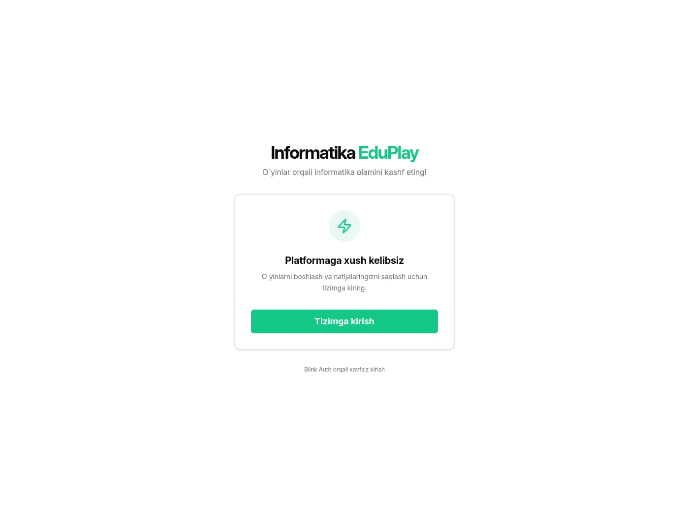 Informatika EduPlay