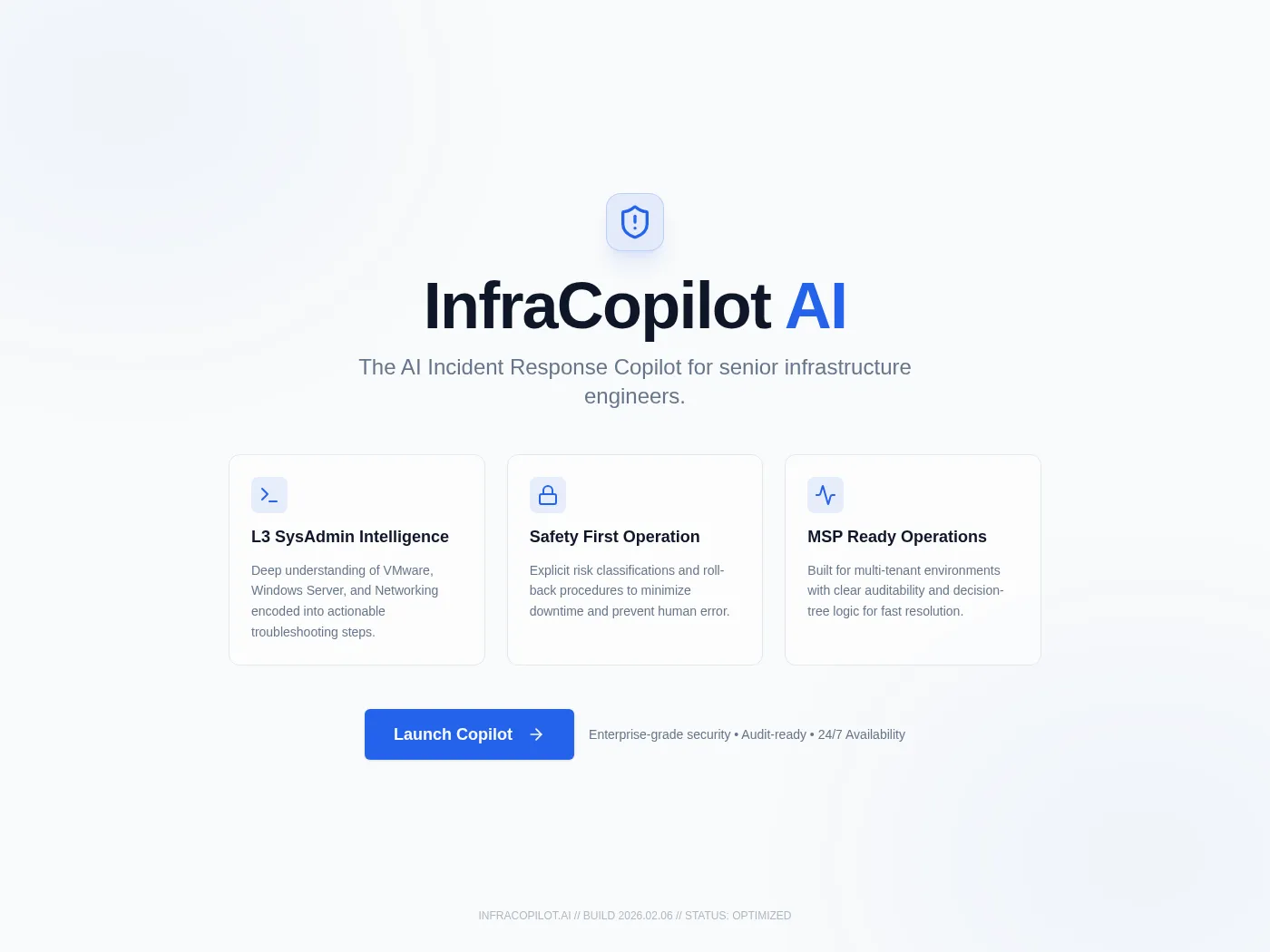 InfraCopilot AI