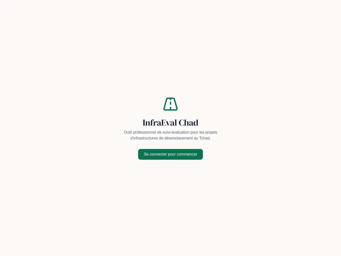InfraEval Report Planner