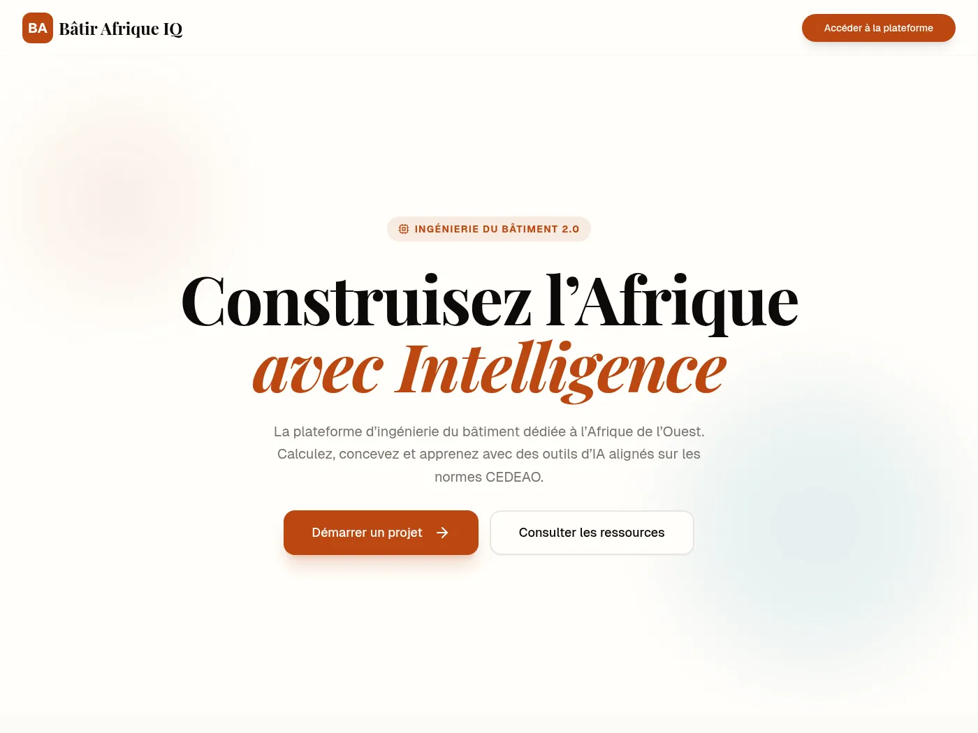 Ingénierie Bâtiment Afrique