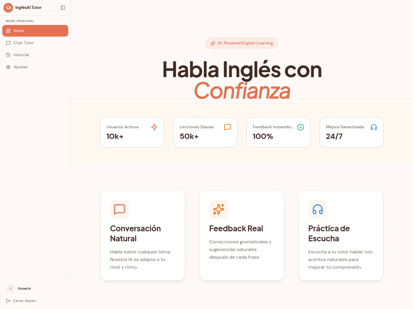 InglésAI Tutor