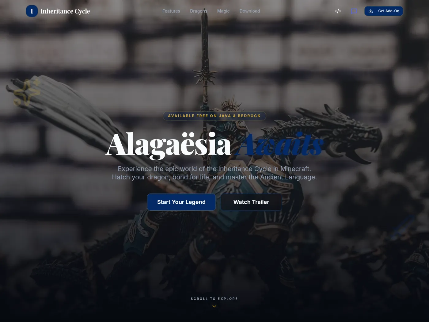 Inheritance Cycle Minecraft Add-On