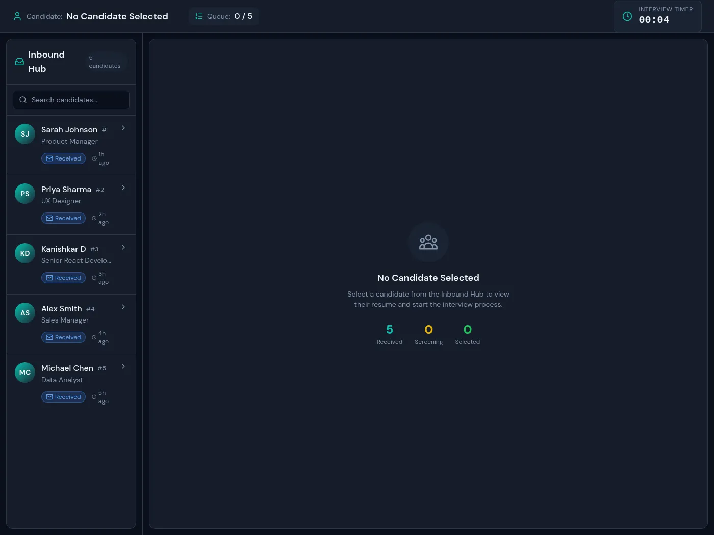 InkRecruit Tablet Suite