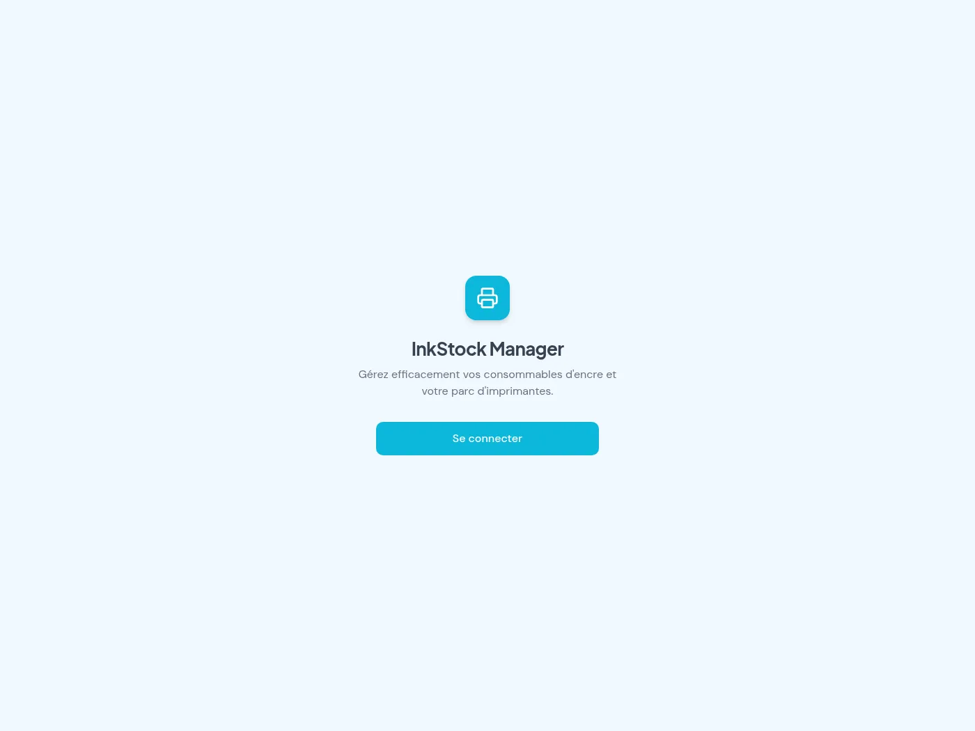 InkStock Manager