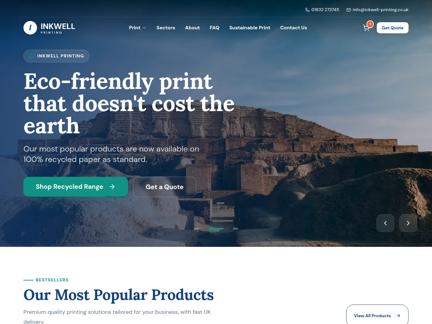 Inkwell Printing Site