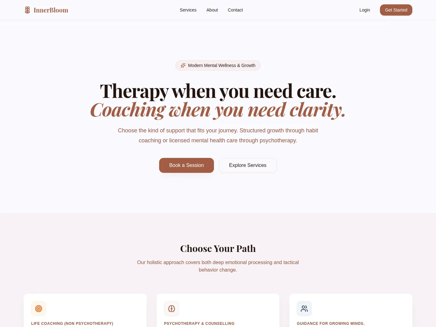 InnerBloom Platform
