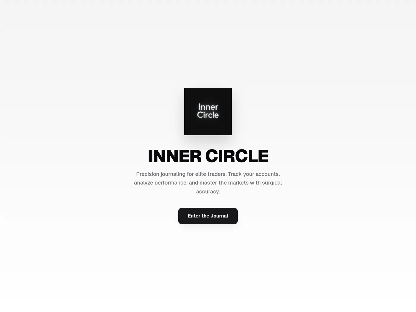 Inner Circle Trading Journal