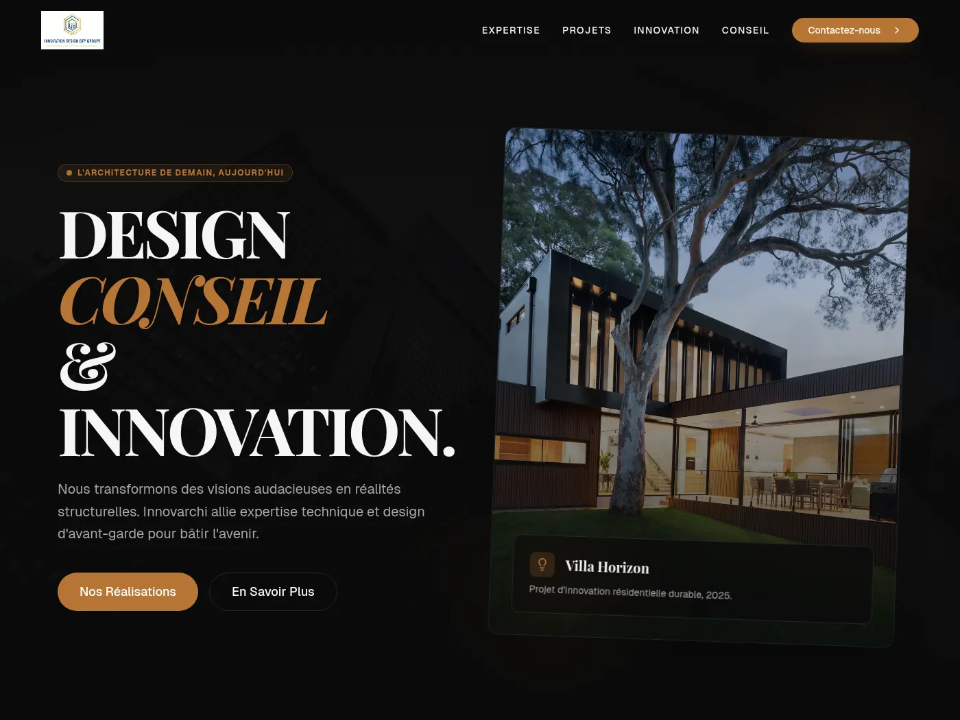 Innovarchi Web Presence