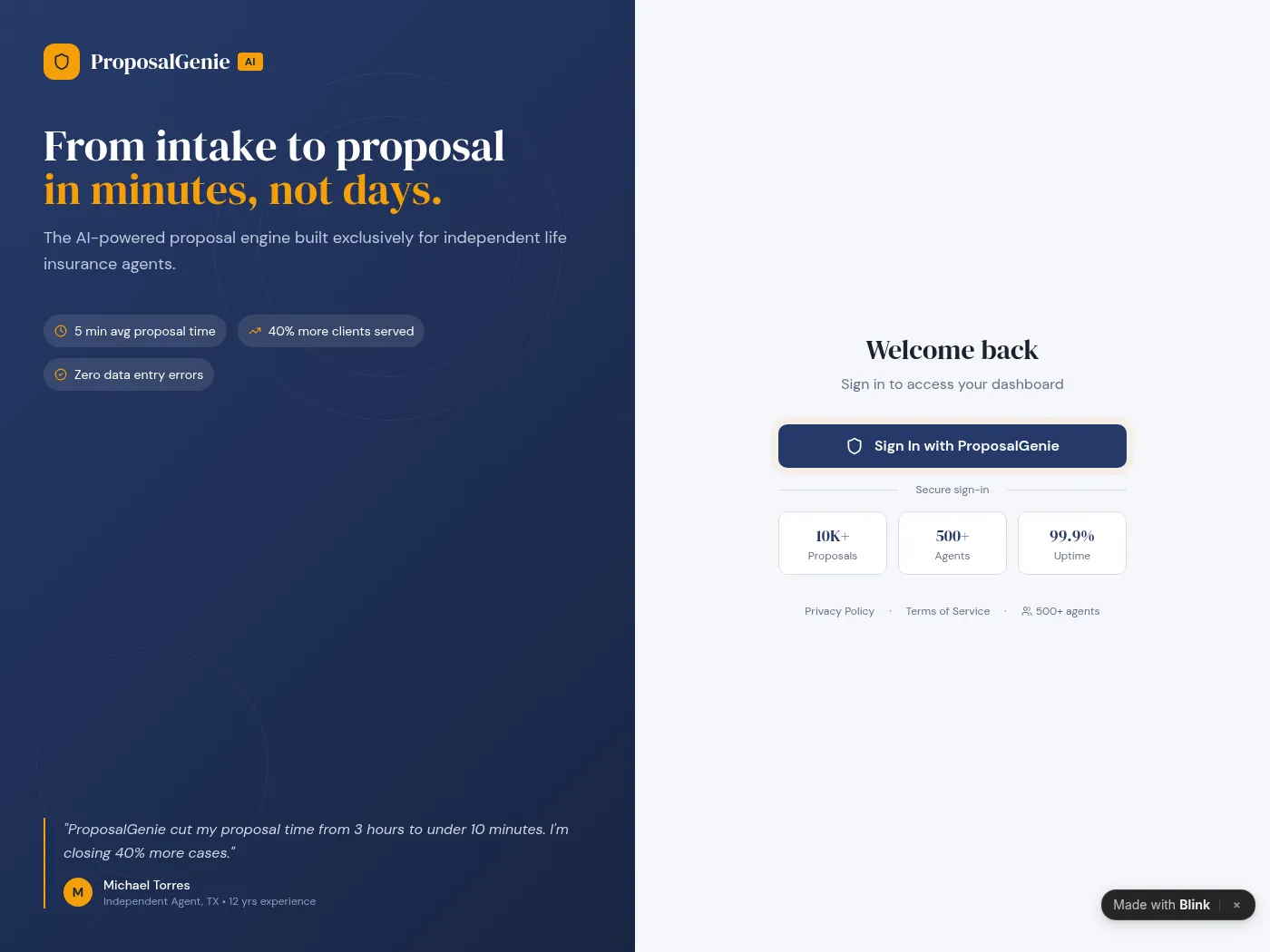 ProposalGenie AI