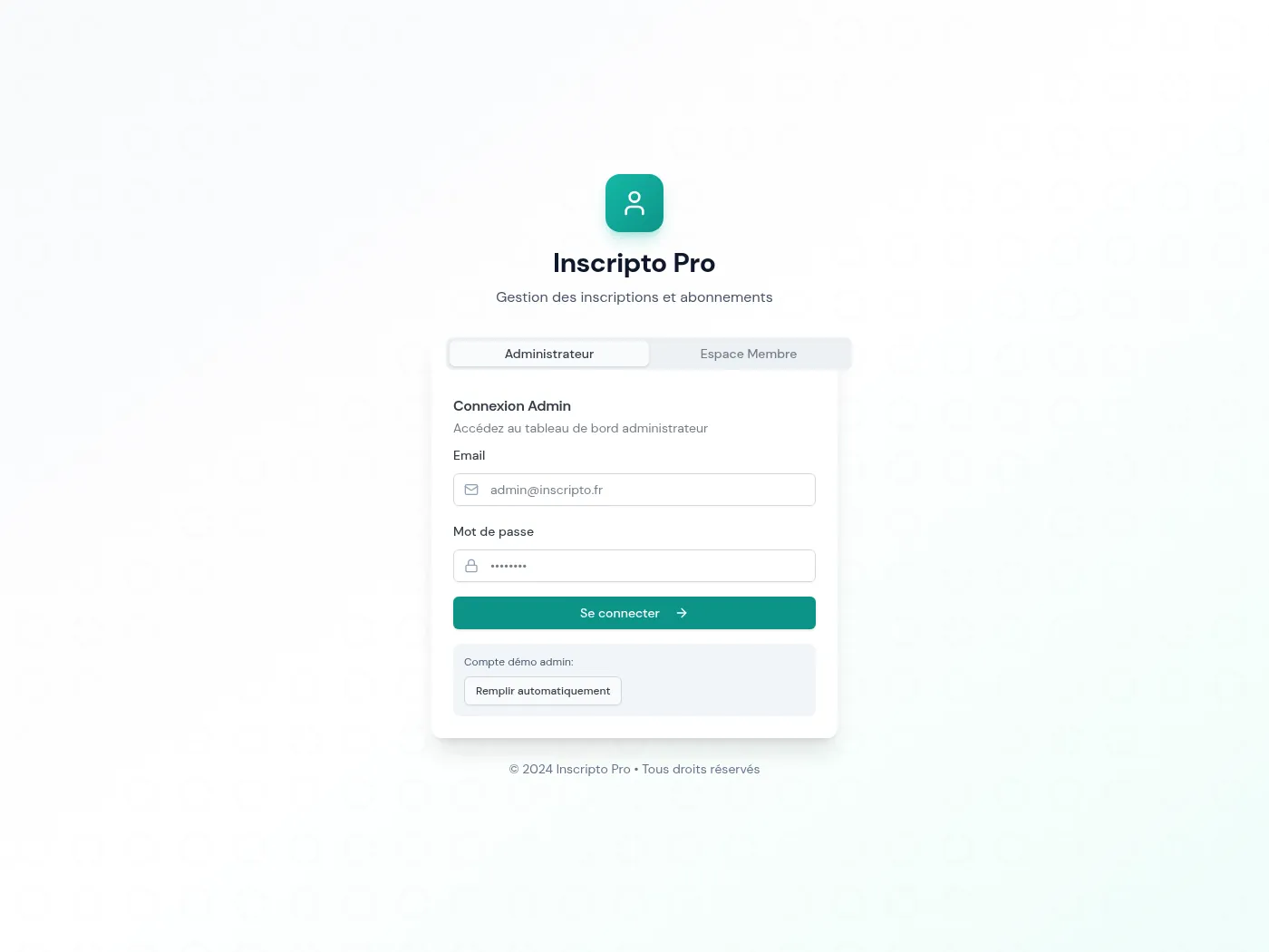 Inscripto Pro