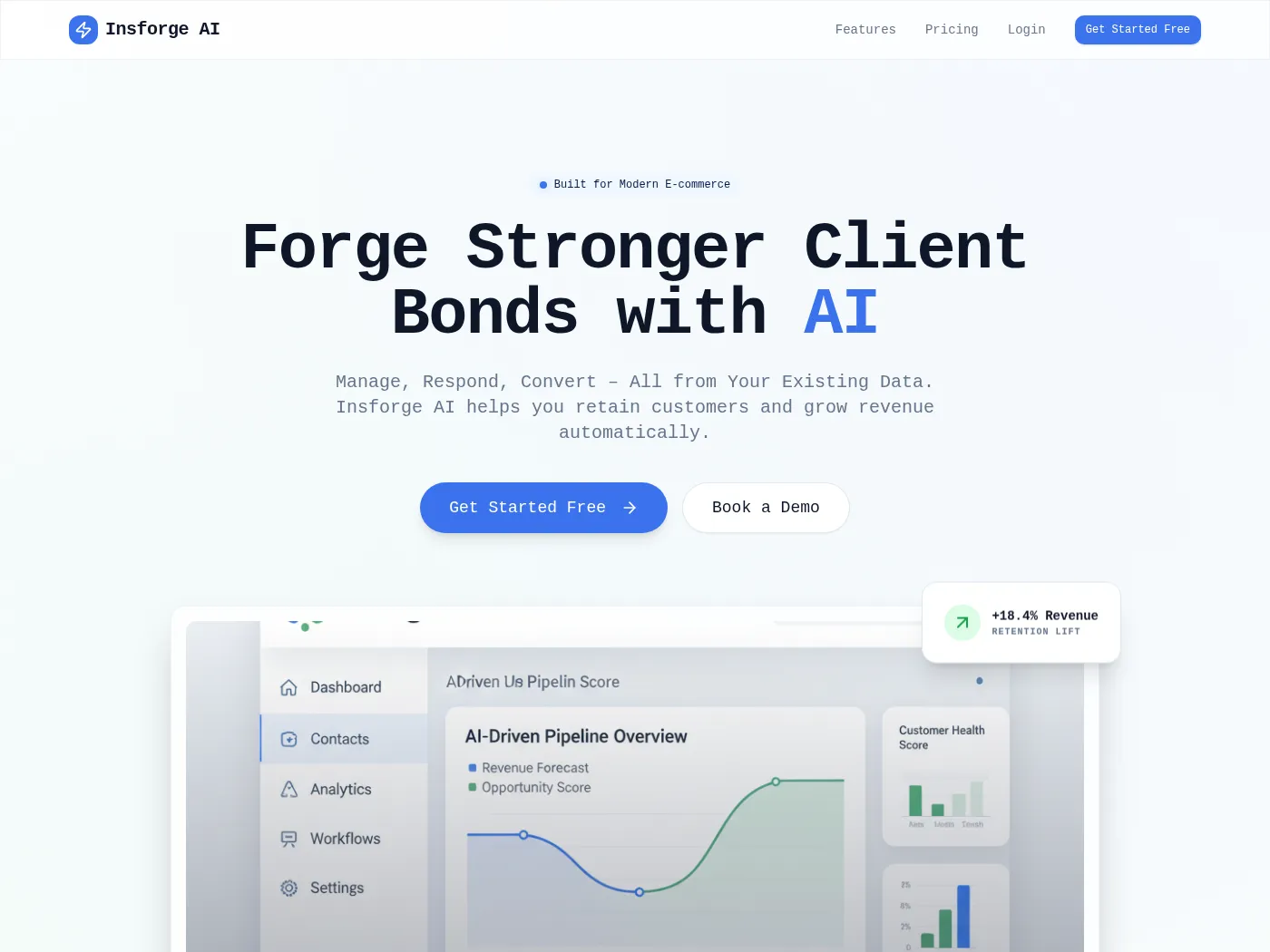 Insforge AI CRM