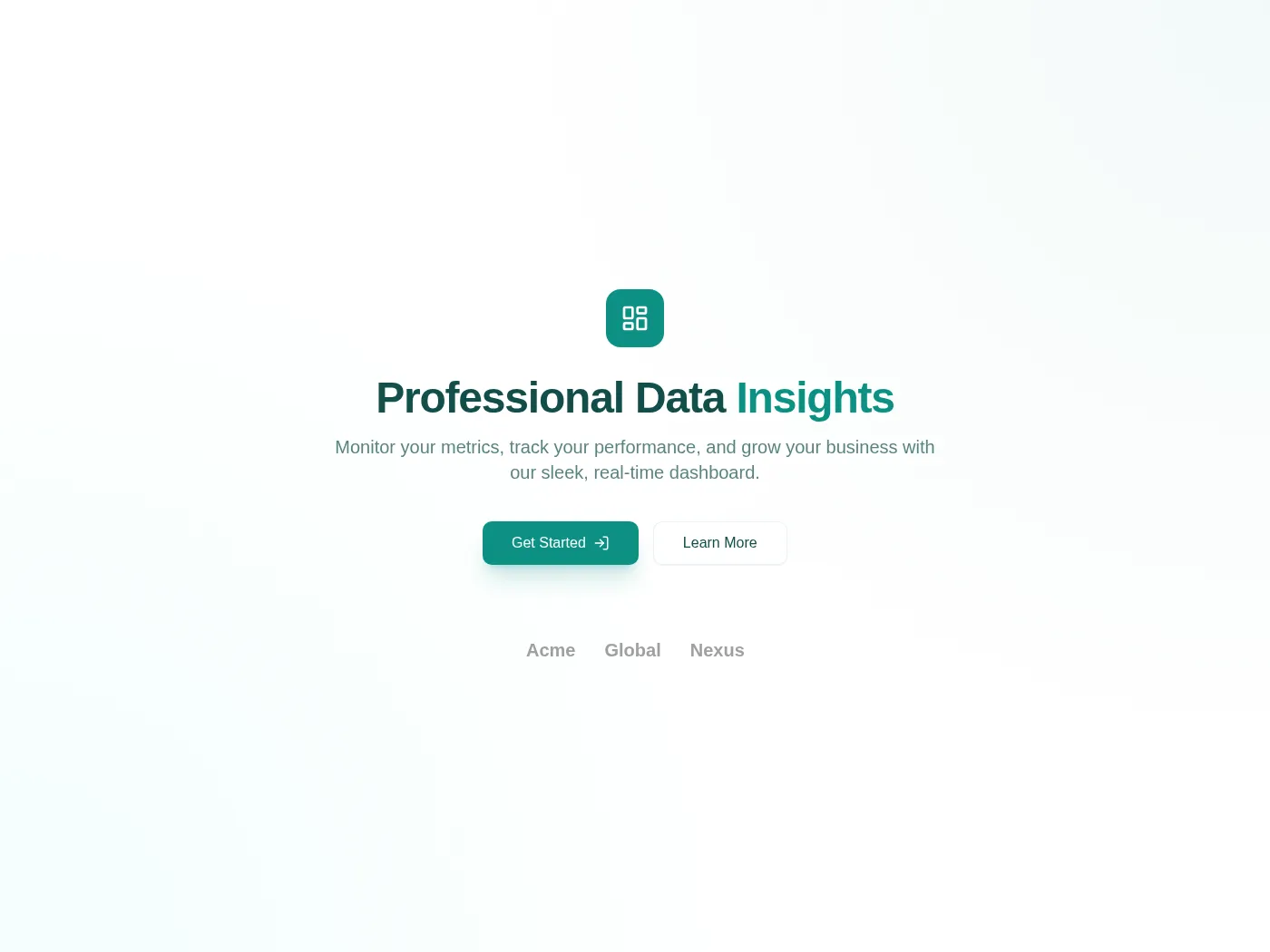 Insight Dashboard