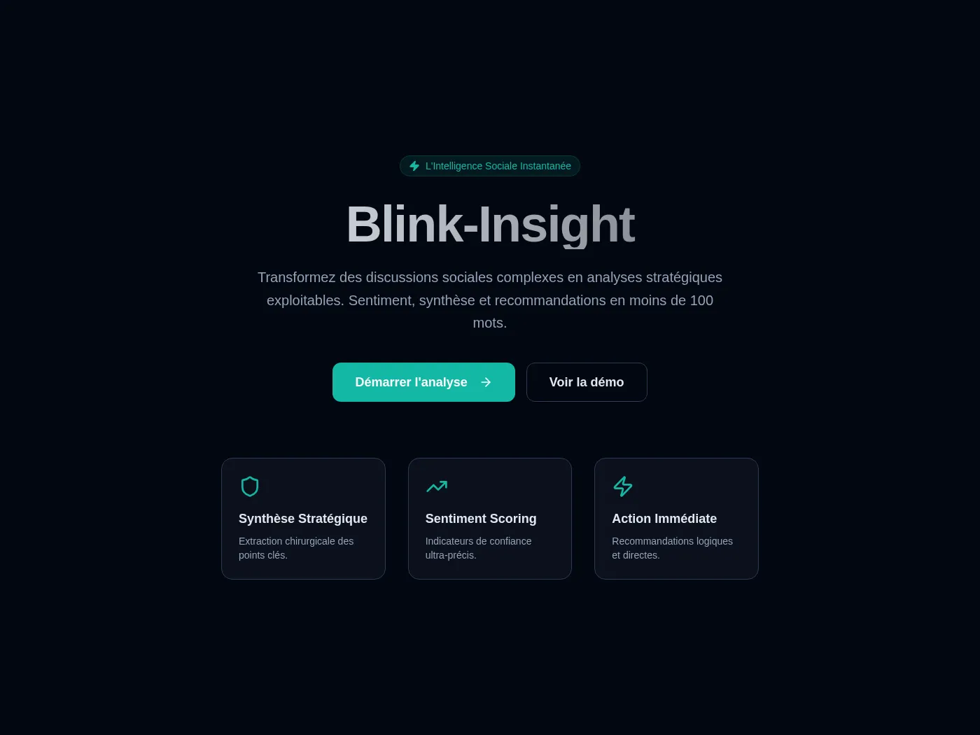 Blink-Insight Synth Agent