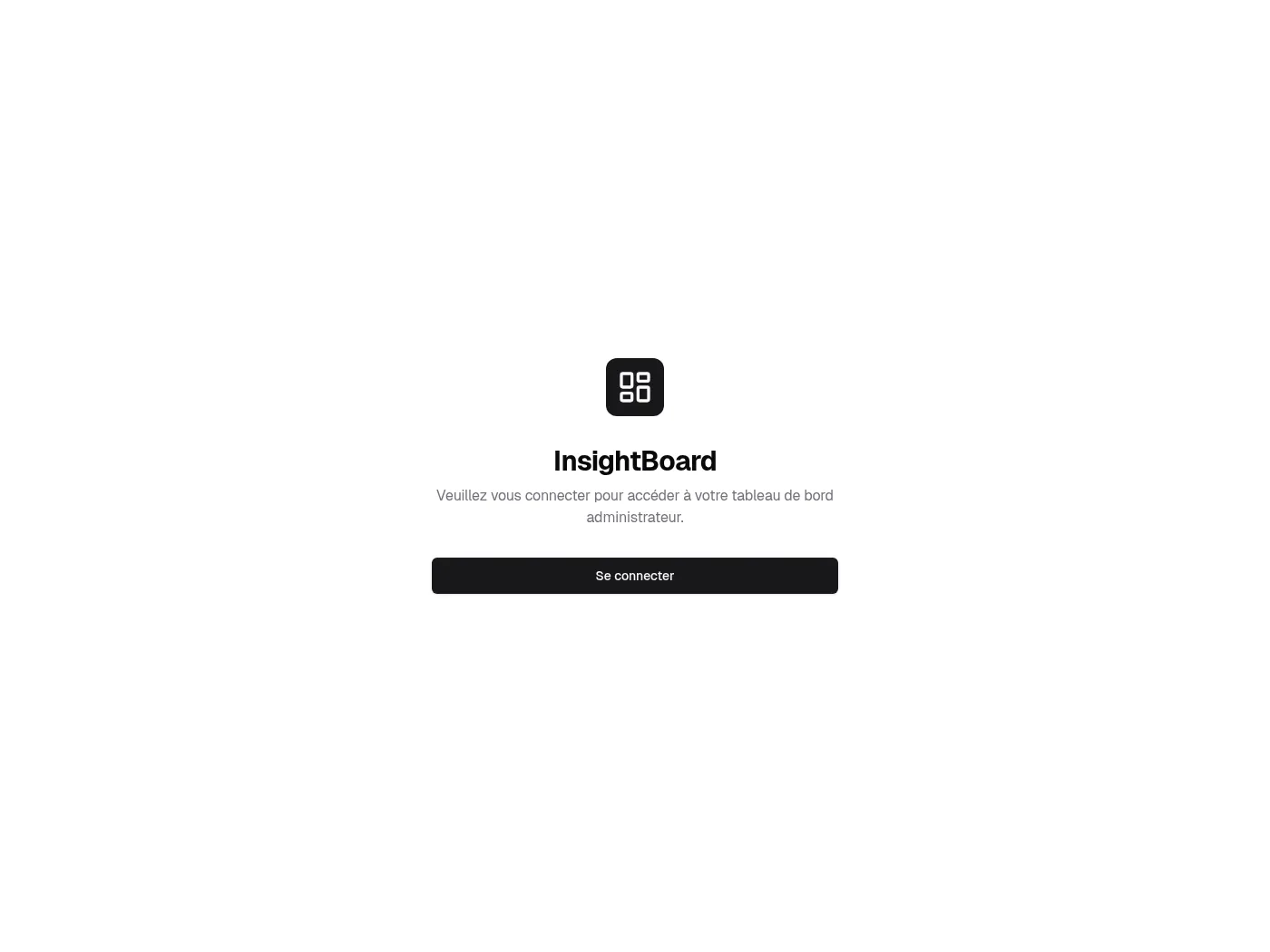InsightBoard Admin