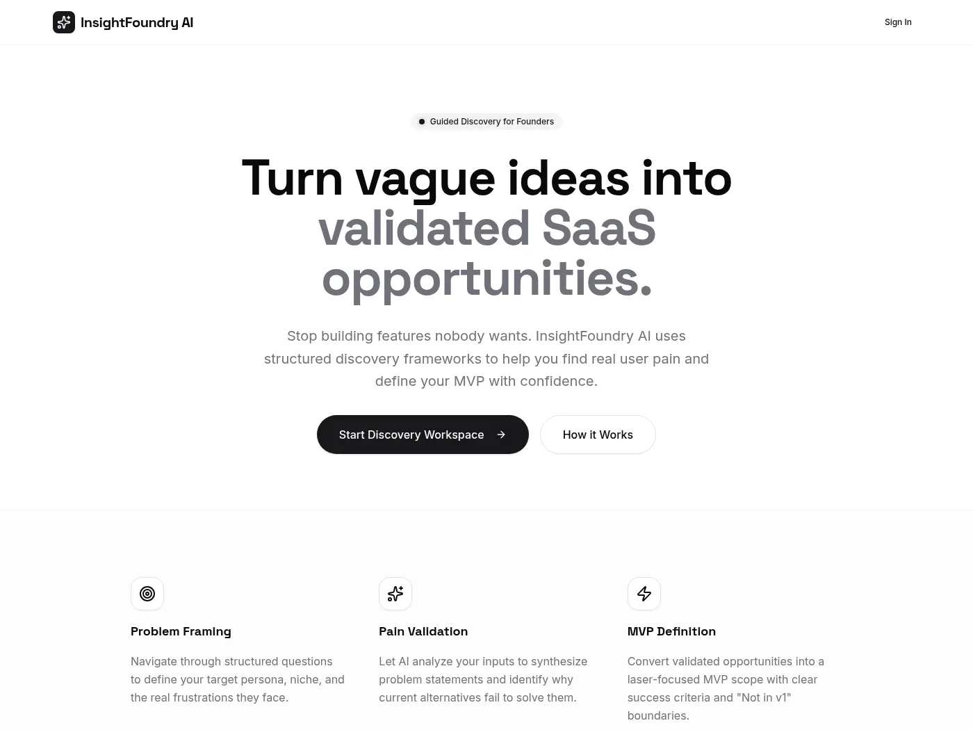 InsightFoundry AI