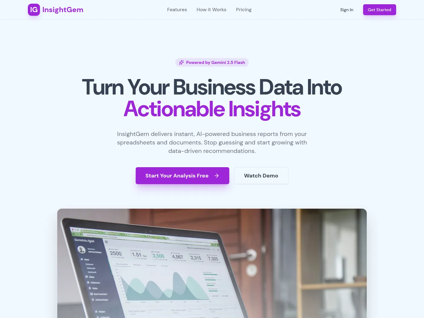 InsightGem AI Reports
