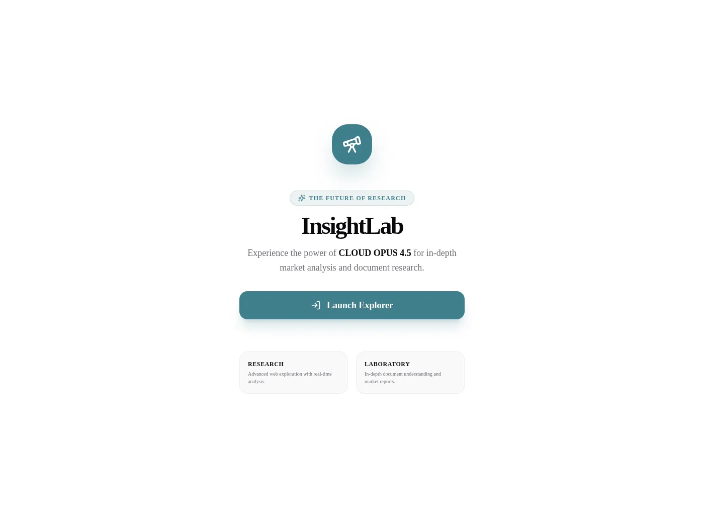 InsightLab AI Explorer