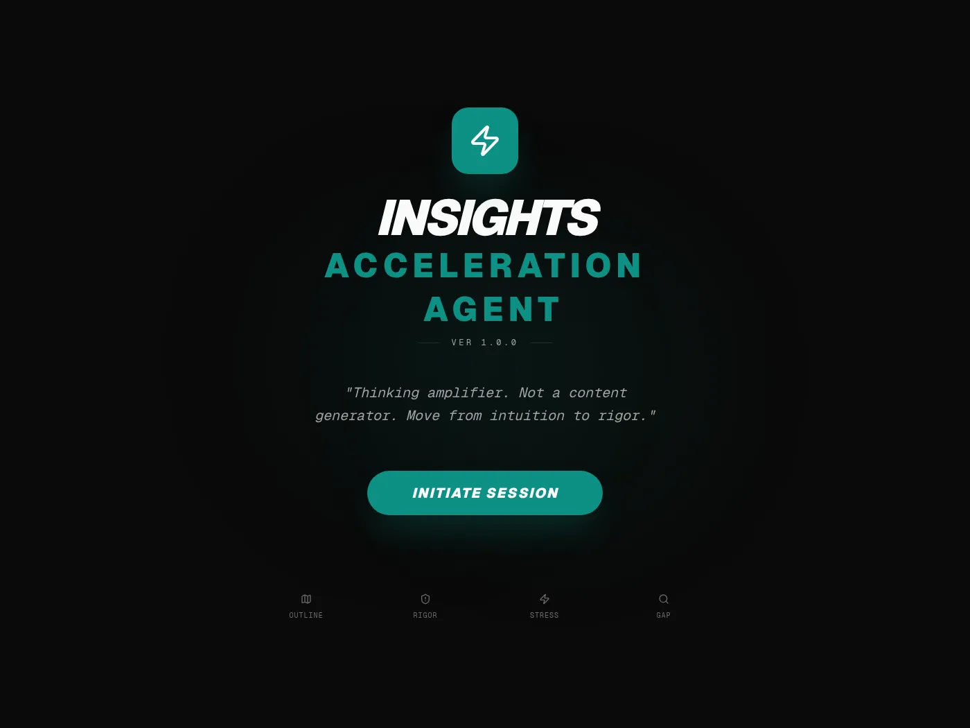 INSIGHTS Acceleration Agent