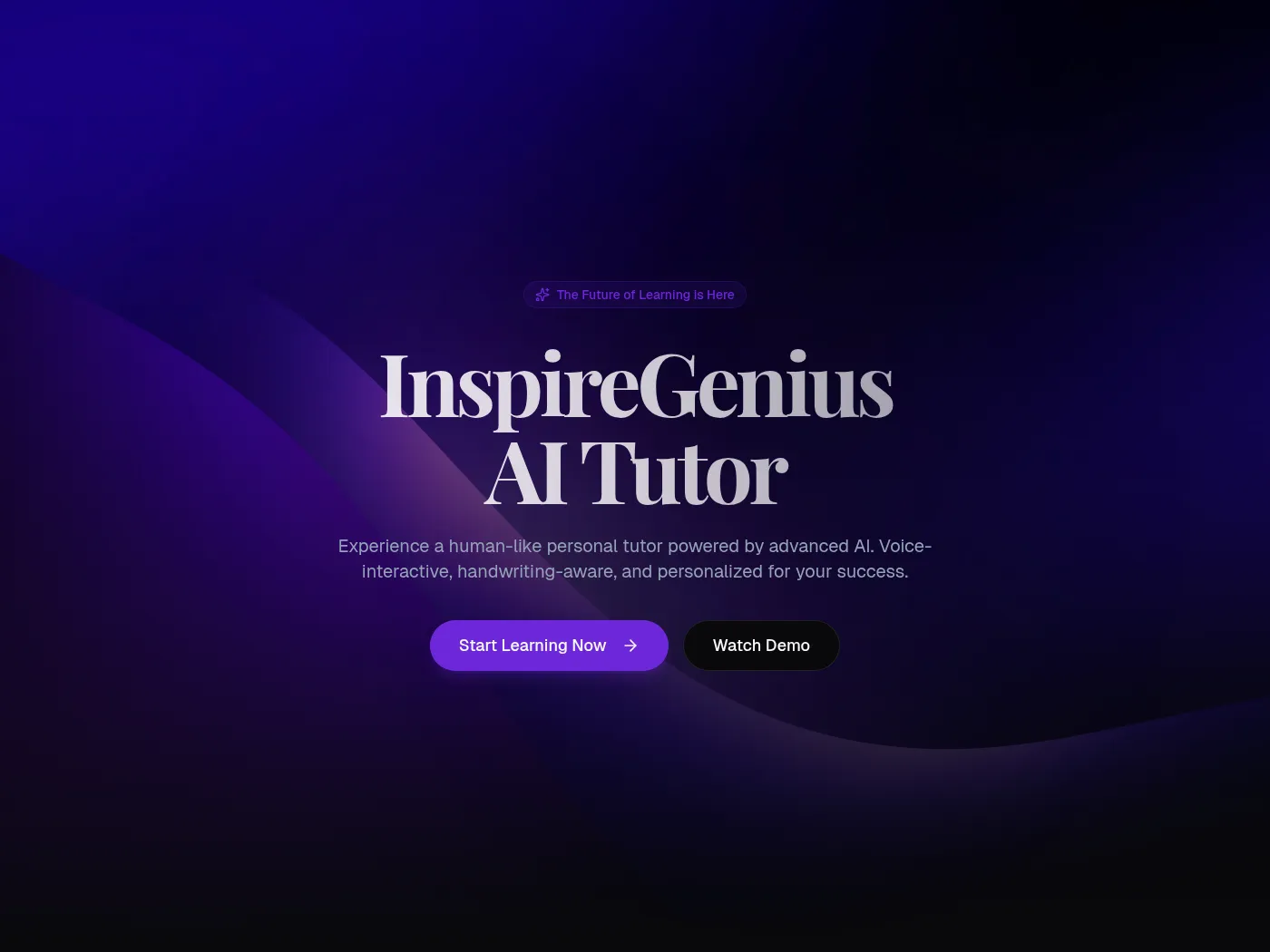 InspireGenius AI Tutor