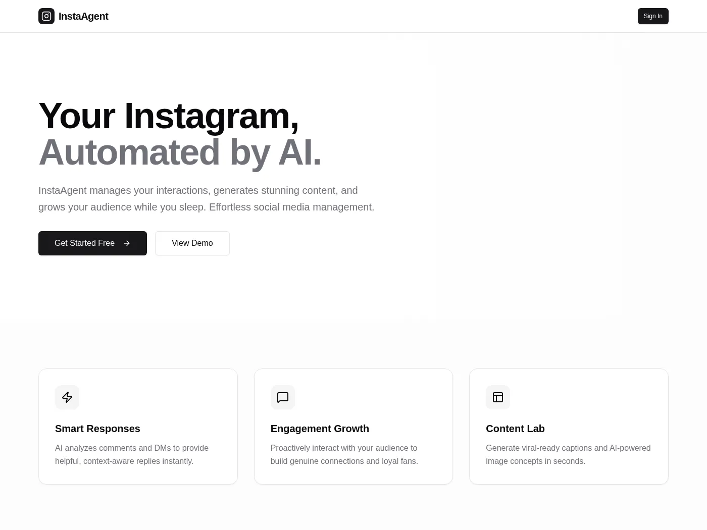 Insta AI Agent